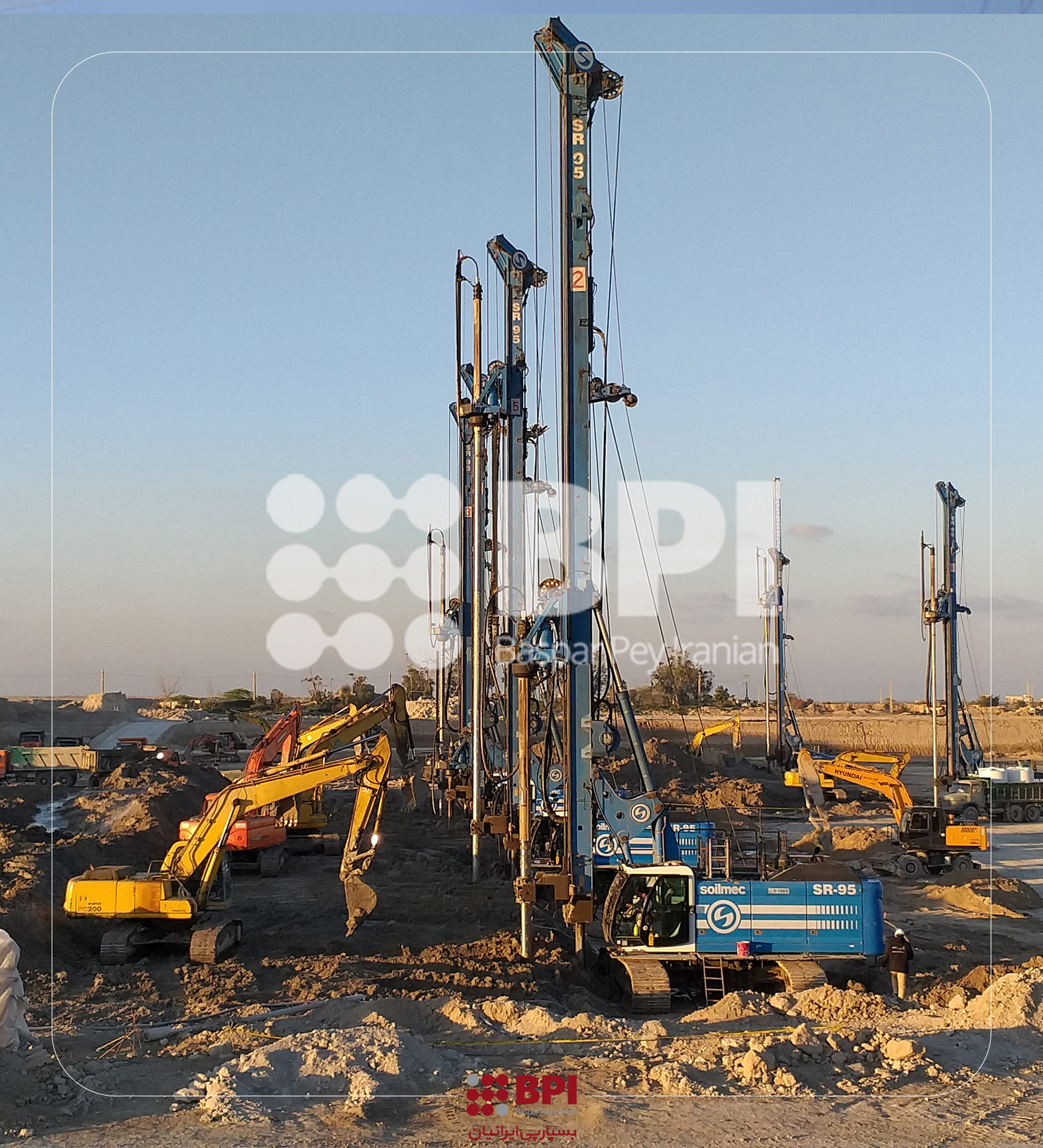 Deep Soil Mixing - Baspar Pey Iranian